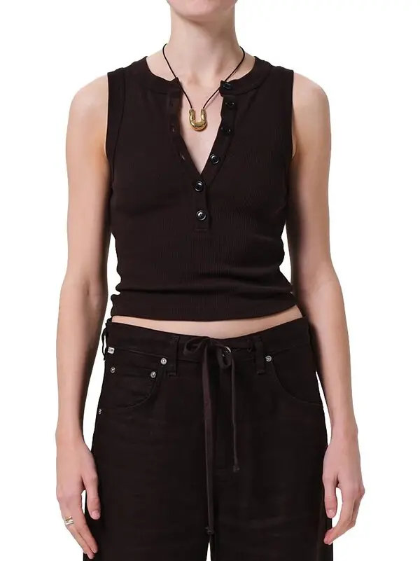 Citizens Of Humanity Caralyn Tank Top - Chocolate