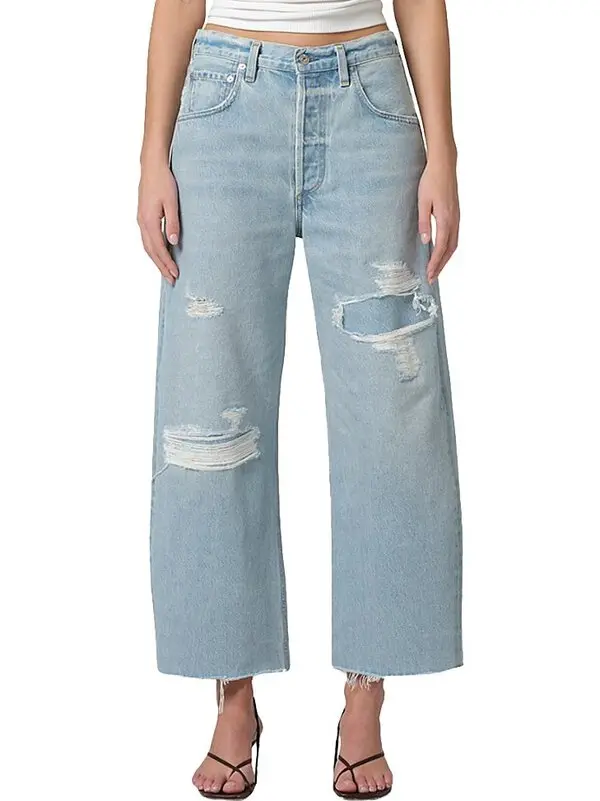 Citizens Of Humanity Ayla High-rise Crop Jeans - Vaquero