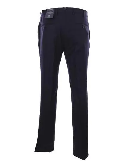 Incotex Slim-fit Wool Trousers - Blue