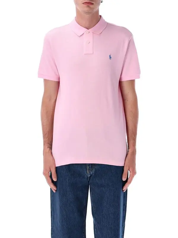 Polo Ralph Lauren Custom Slim Fit Polo Shirt - Caramel Pink