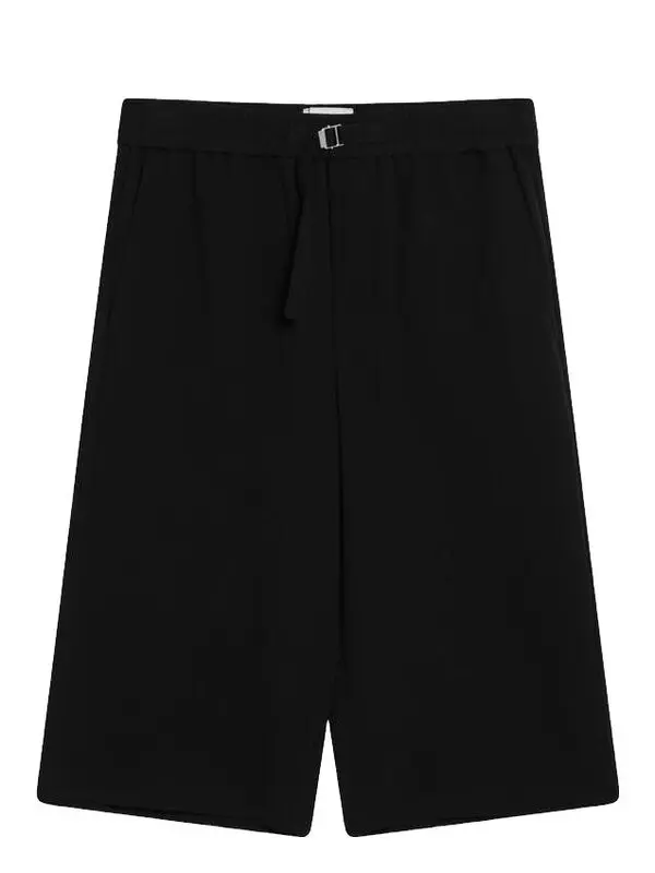 Ami Bermuda Wide Shorts - Black