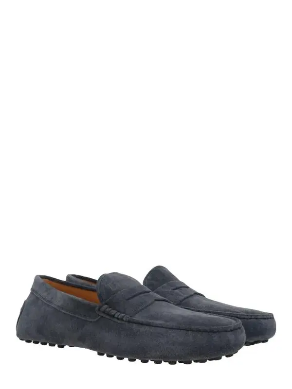 TOD'S Suede Loafers - Blue