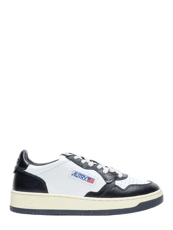 AUTRY Medalist Leather Sneakers - White
