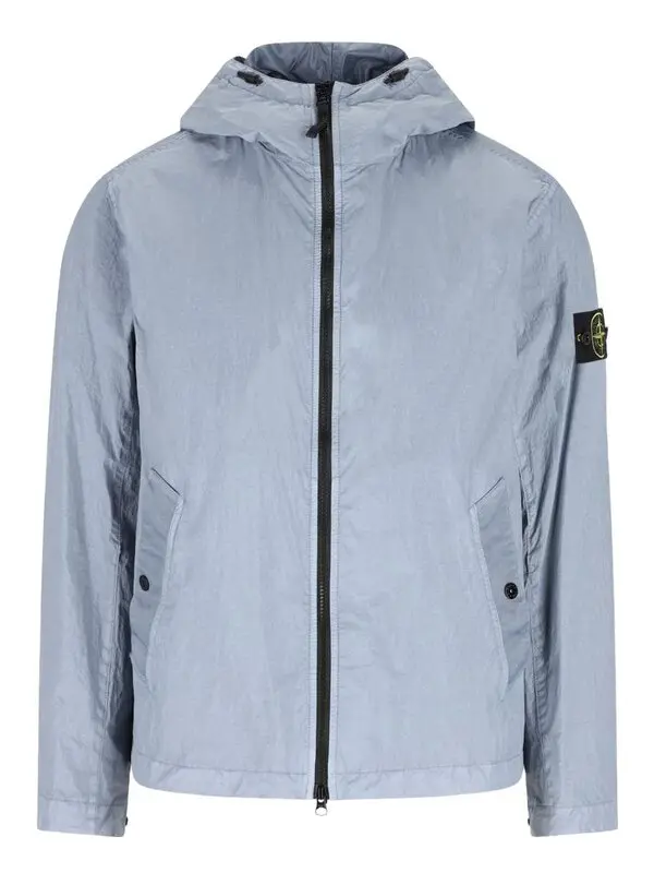 Stone Island Coats - Clear Blue