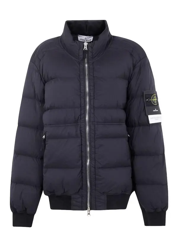 Stone Island Down Jacket - Black