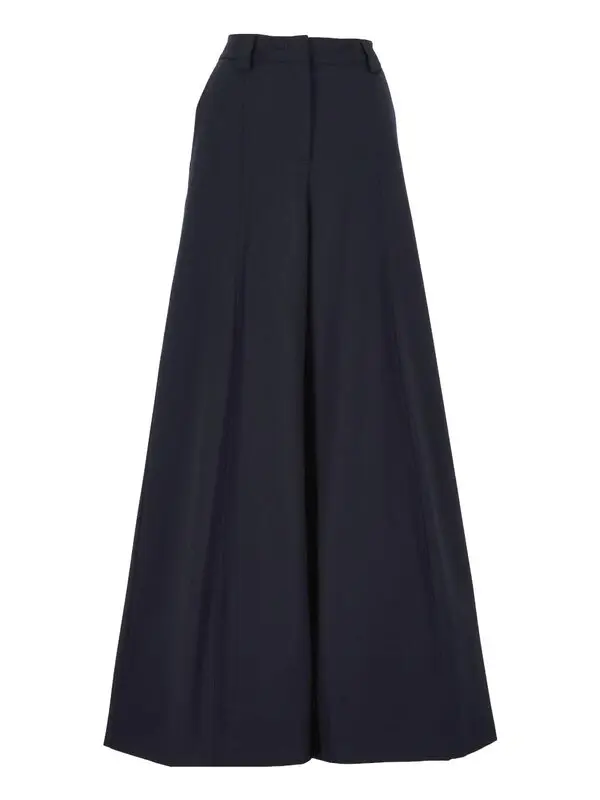 THE LATEST Wide Leg Trousers - Blue