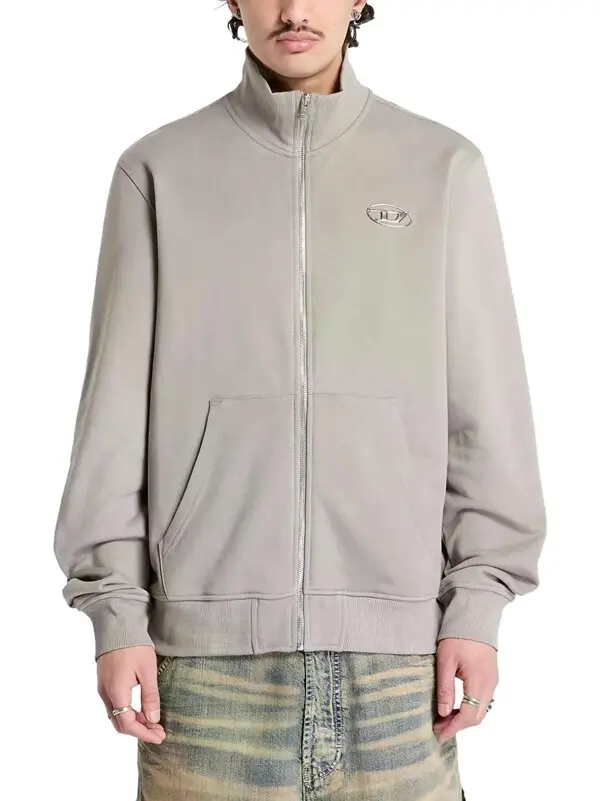DIESEL® Zip-up Sweatshirt - Grey