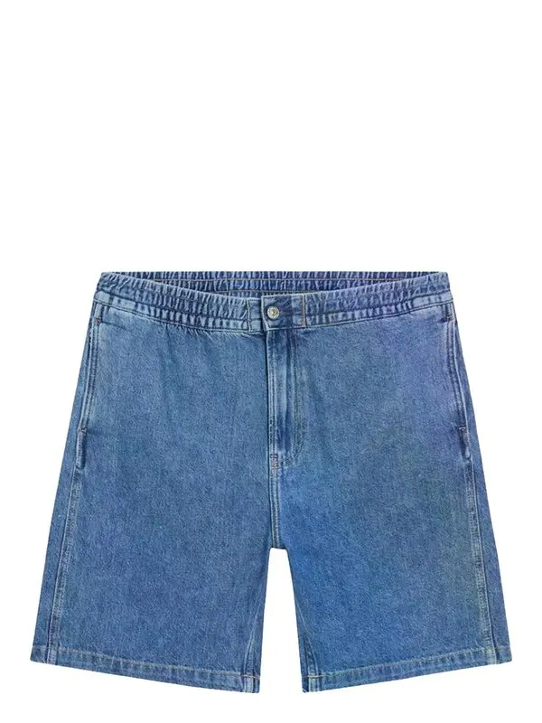 Calvin Klein Denim Bermuda Shorts - Blue