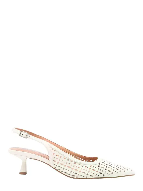 BIBI LOU 45mm Maia Pumps - White
