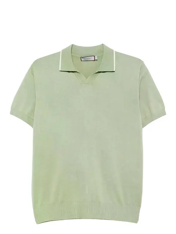 Canali Knitted T-shirt - Green