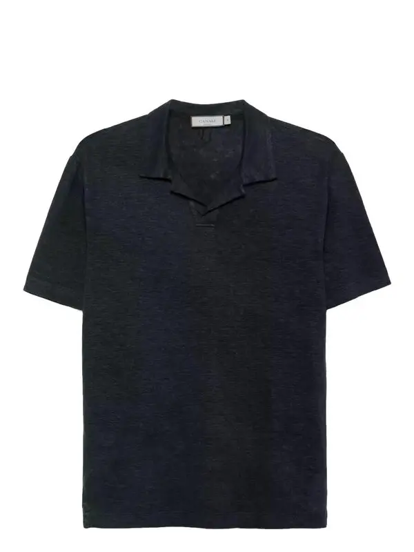Canali Linen T-shirt - Blue