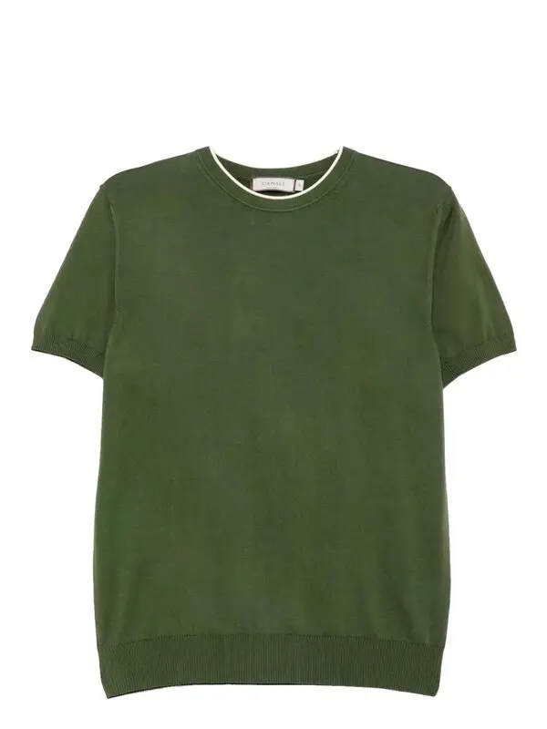 Canali Cotton T-shirt - Green