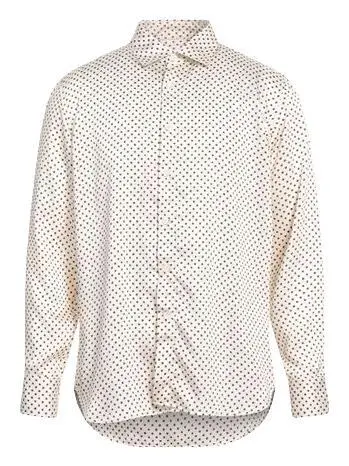 PT TORINO Shirt Ivory Size Polyester - White