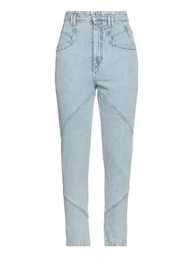 Isabel Marant Cotton Denim Jeans - Blue