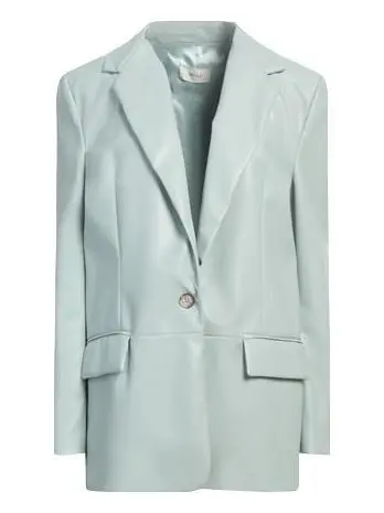 VICOLO Single-breasted Blazer - Sage Green