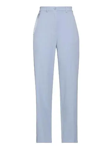 VICOLO Crepe Straight-leg Pants - Blue