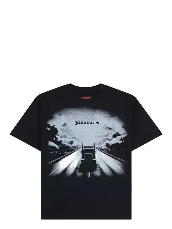 PLEASURES Truck Heavyweight T-shirt - Black