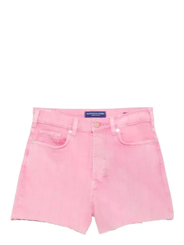 Scotch & Soda The Ray Denim Shorts - Pink