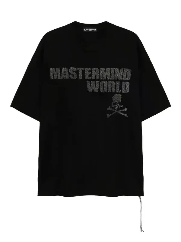 MASTERMIND WORLD Logo-print T-shirt - Black