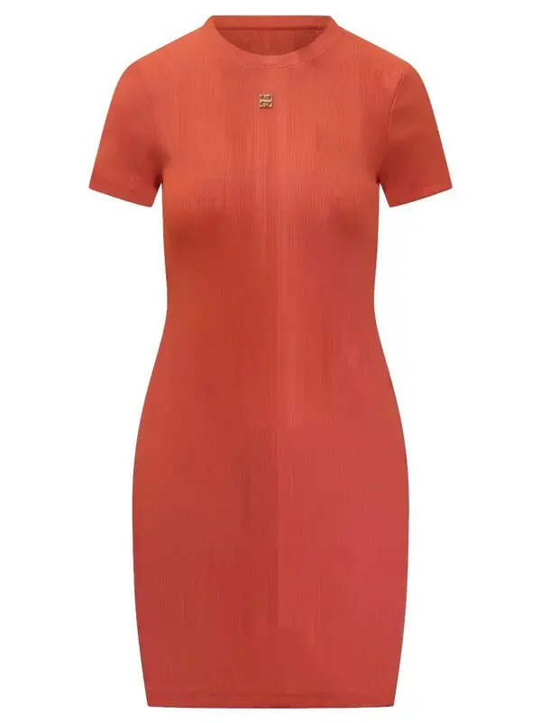 Givenchy 4g Midi Dress - Orange