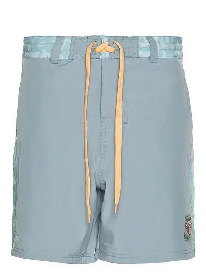 MALBON Grotto Trunks - Light Blue