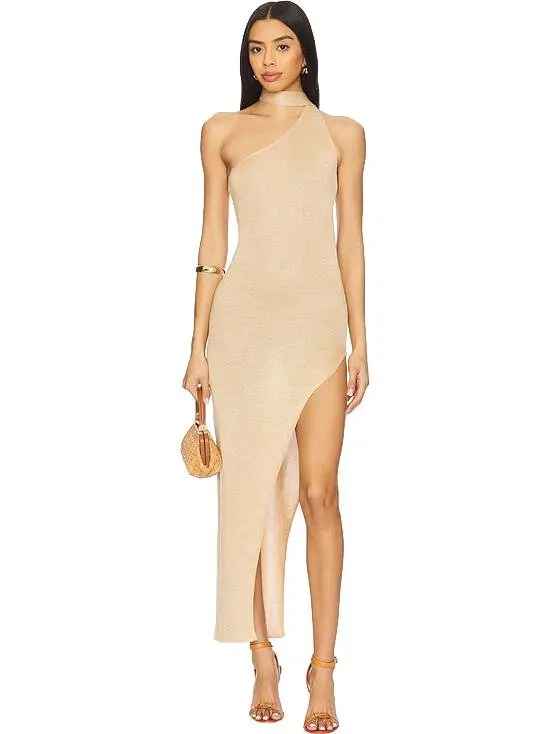 FLOOK THE LABEL Leyana Dress - Gold Sands