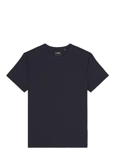 CUTS Ao Forever Tee In Navy - Marine Navy