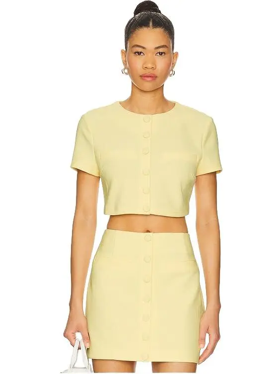 LOVERS AND FRIENDS Reid Top - Yellow