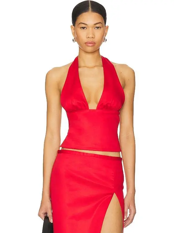 BUCI April Top - Red