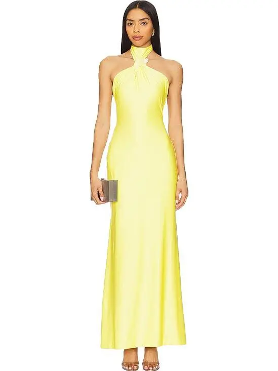 MARIANDREE GAITAN Daria Dress - Yellow