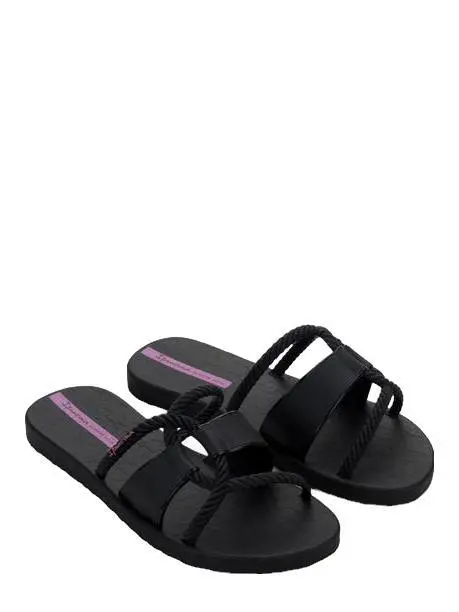 Ipanema Diversa Slide Sandal - Black/lilac
