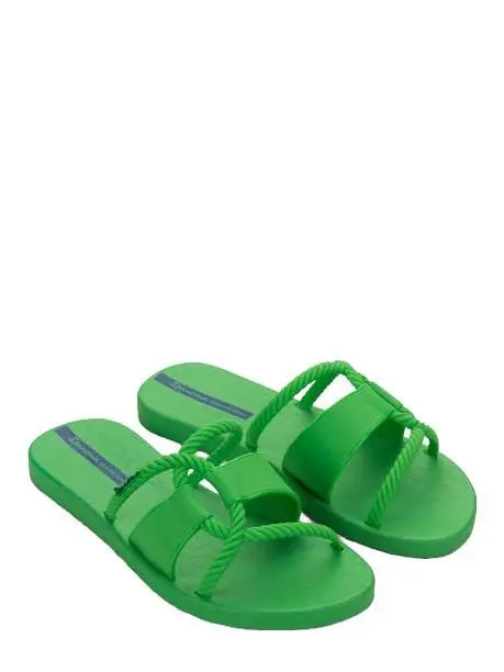 Ipanema Diversa Slide Sandal - Palm Green/ Blue