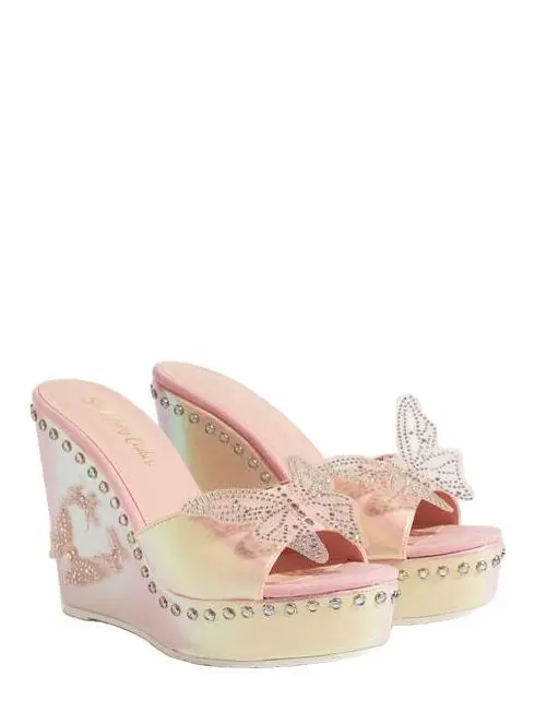 SPARKL Bianca Wedge - Pink
