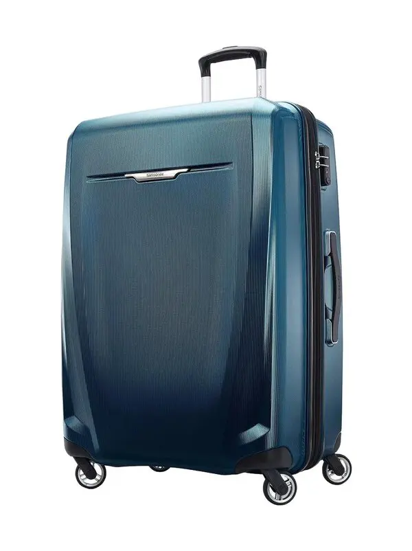 SAMSONITE Winfield 3 Dlx Checked-large Spinner - Navy