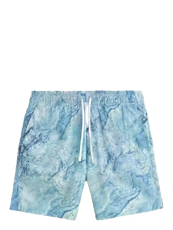 STAMPD Ocean Floor Shorts - Blue