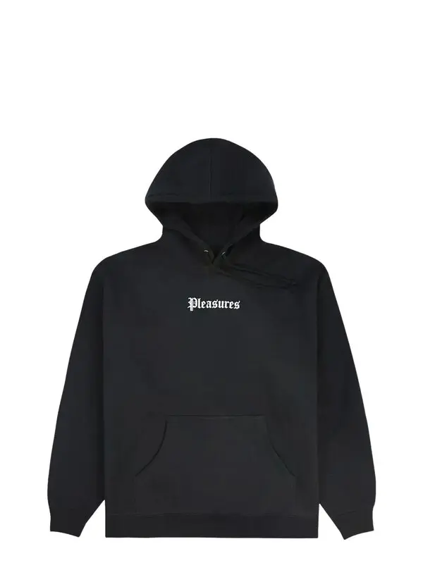 PLEASURES Burn Again Hoodie - Black