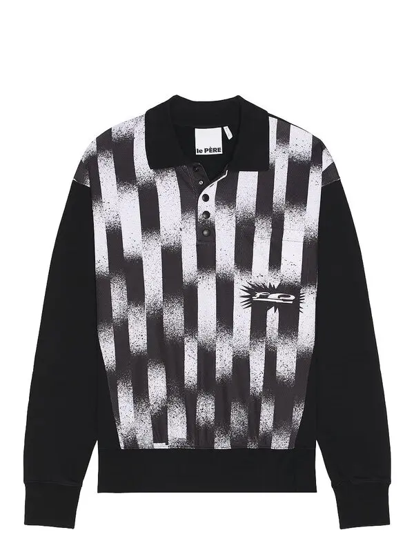 LE PERE Le Pre Warmup Jumper - Black