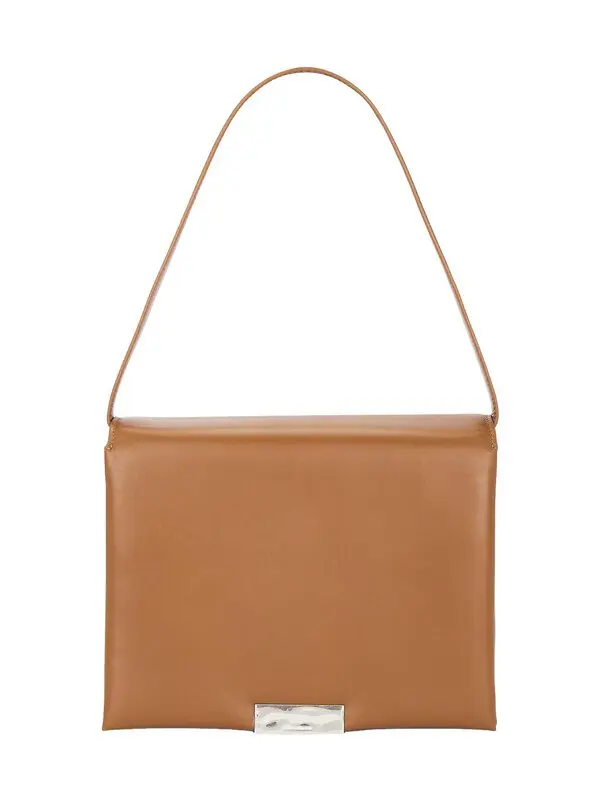 JIL SANDER Carnet Medium Bag - Sand Stone