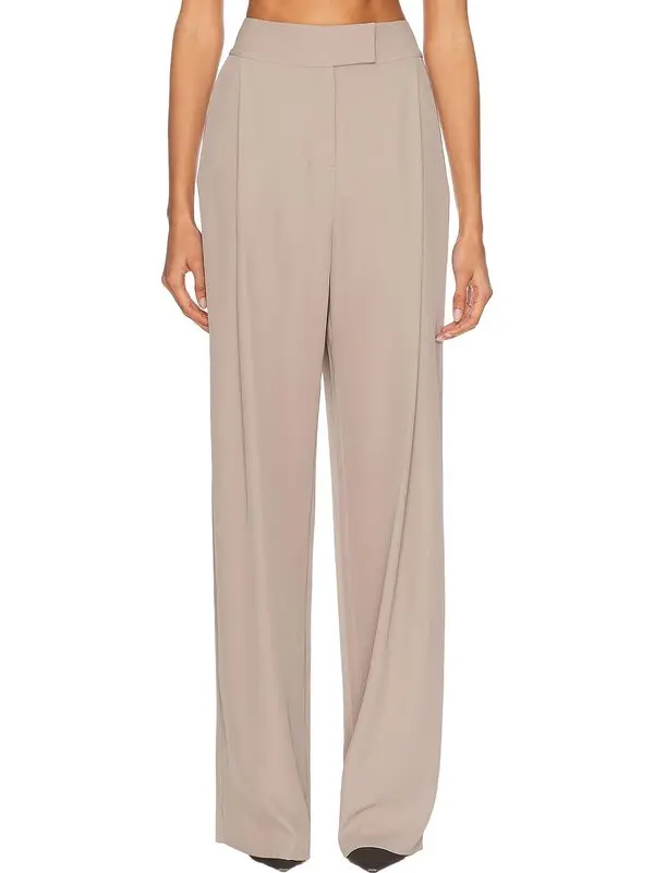 THE SEI Boyfriend Trouser - Fossil