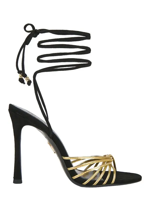 Retrofete Lucio Heel - Gold & Black