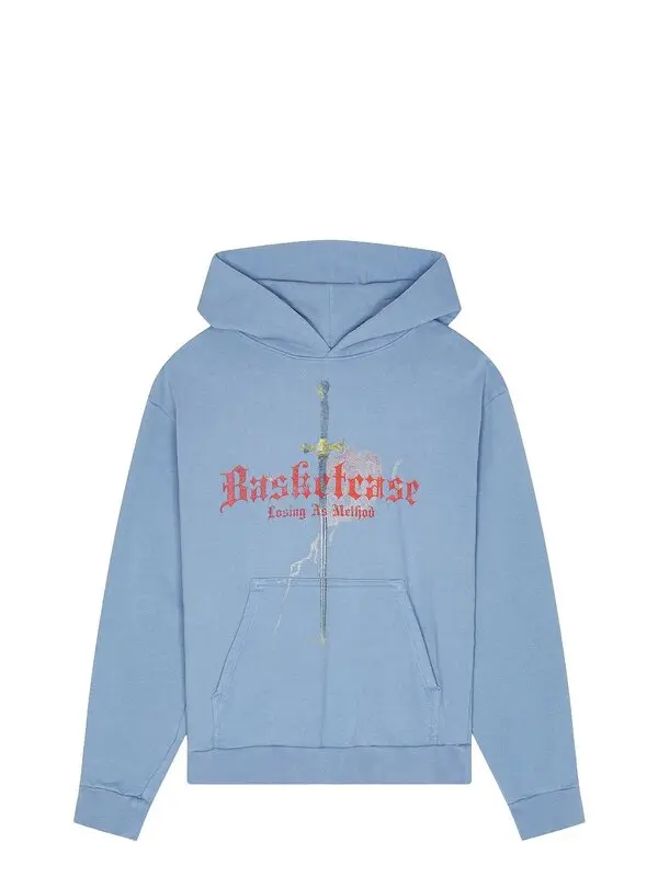 BASKETCASE Rush Hoodie - Faded Blue