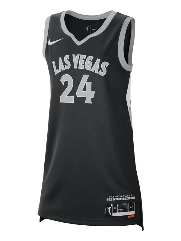 Nike Jewell Loyd Las Vegas Aces Dri-fit Wnba Victory Jersey - Black
