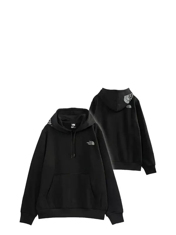 The North Face Logo Hoodie - Black