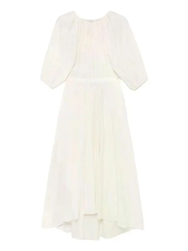 Philosophy Di Lorenzo Serafini Puff-sleeve Maxi Dress - Neutrals