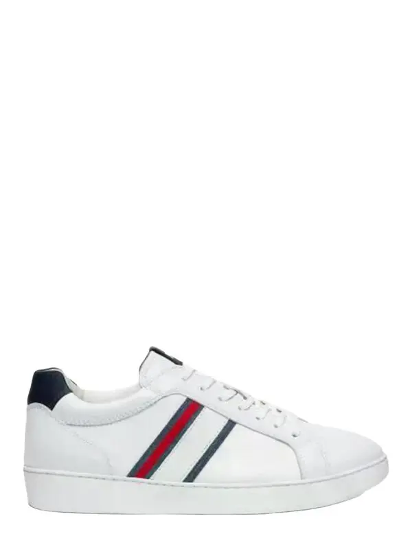 NEROGIARDINI Leather Sneakers - White