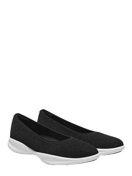 Vivaia Round-toe Sneaker Flats - Black