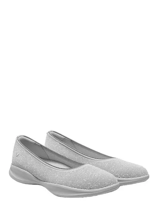 Vivaia Round-toe Sneaker Flats - Metallic Diamond