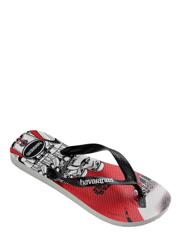 Havaianas Star Wars Flip Flops - White/ Black