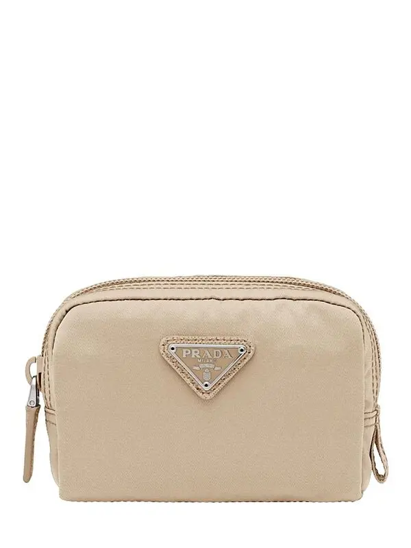 Prada Micro Re-nylon Pouch - Neutral