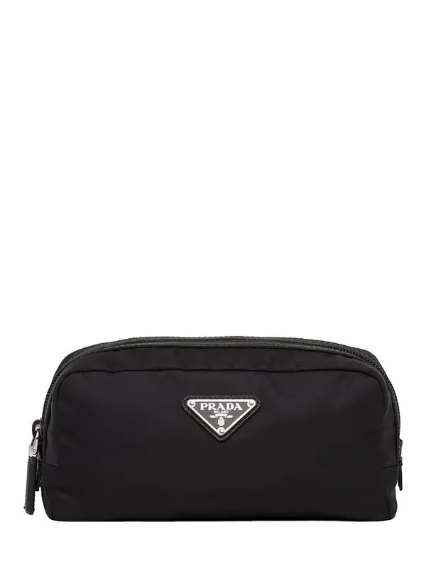 Prada Re-nylon And Saffiano Necessaire - Black